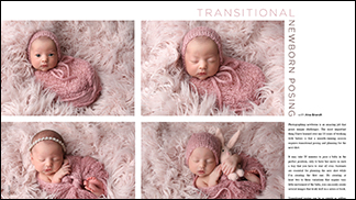 Transitional Newborn Posing - Behind the Shutter