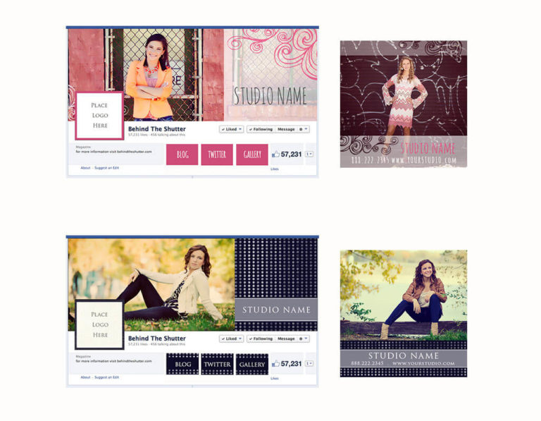 Senior Facebook Branding - Behind the Shutter