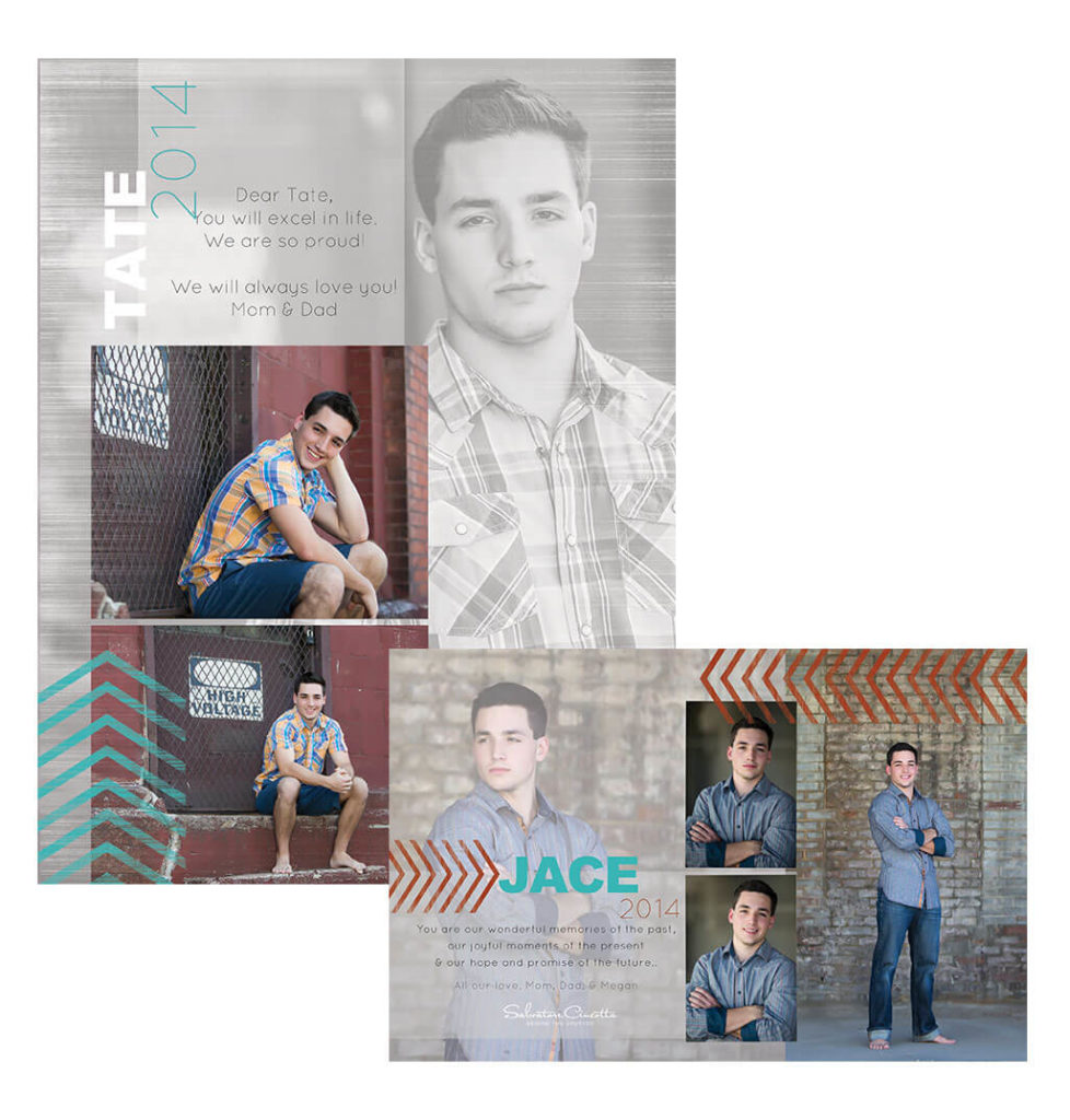 Senior Yearbook Pages - Behind the Shutter