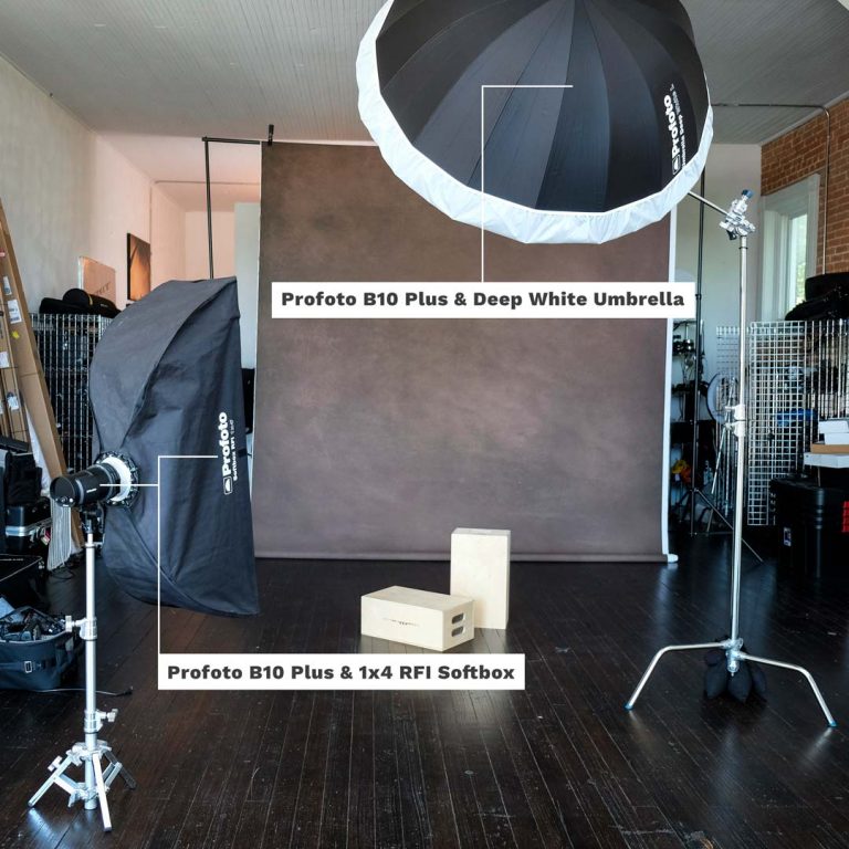 2-Light Studio Portraits with the Profoto B10 Plus