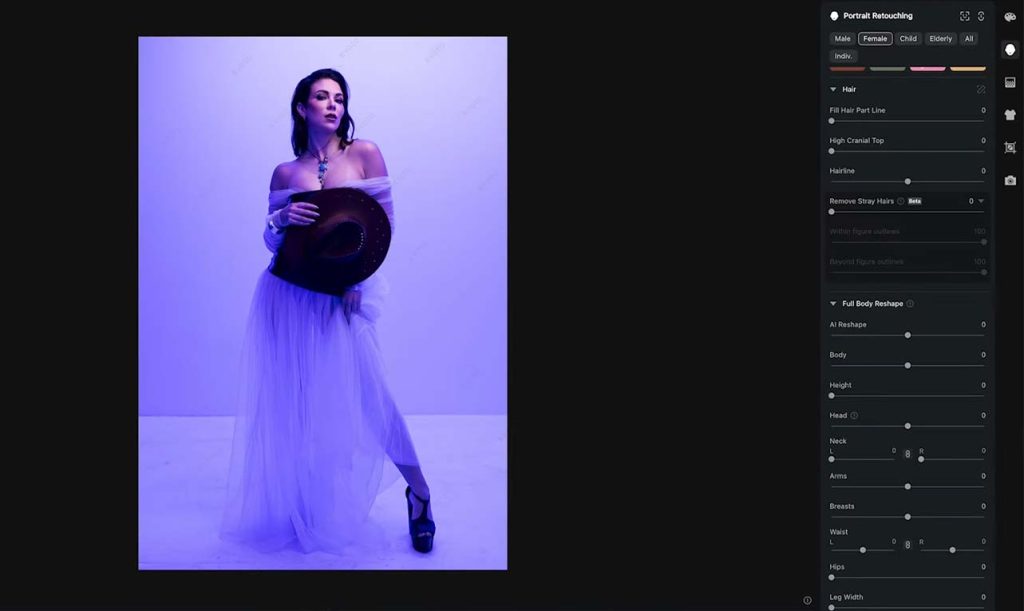 Beauty Editing with Evoto AI